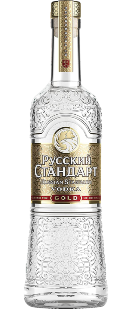 RUSSIAN STANDARD GOLD VODKA | OAK Cava