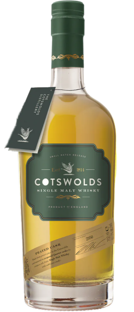 COTSWOLDS PEATED CASK SINGLE MALT WHISKEY | OAK Cava
