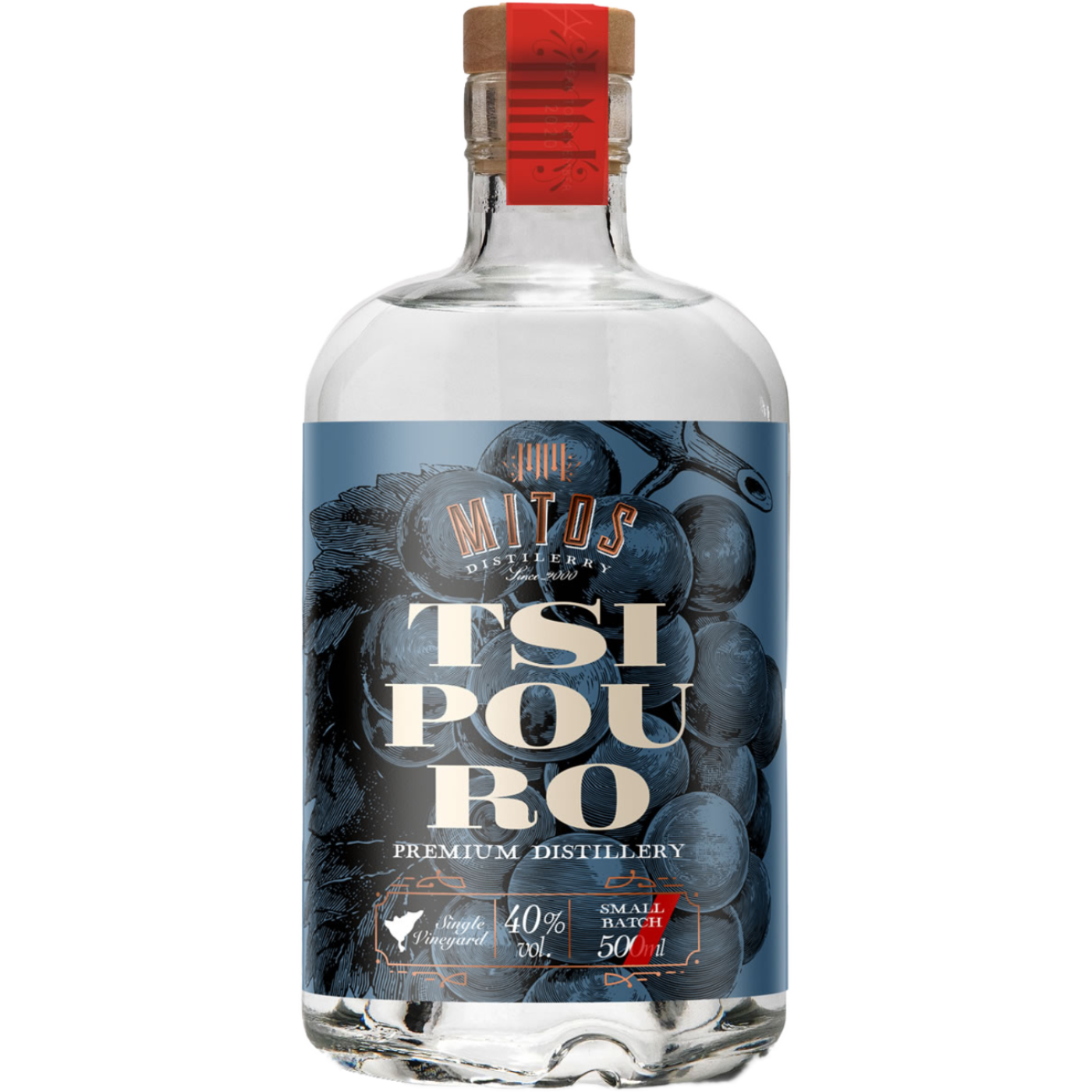 MITOS ΤΣΙΠΟΥΡΟ 500ML | OAK Cava