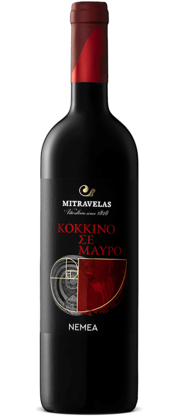 ΜΗΤΡΑΒΕΛΑ ΚΟΚΚΙΝΟ ΣΕ ΜΑΥΡΟ | OAK Cava